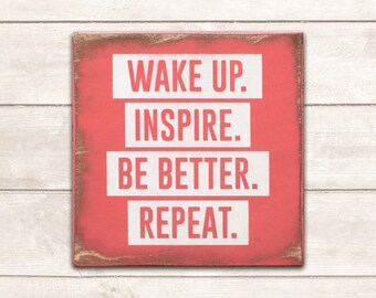 Motivational wall decor | Etsy