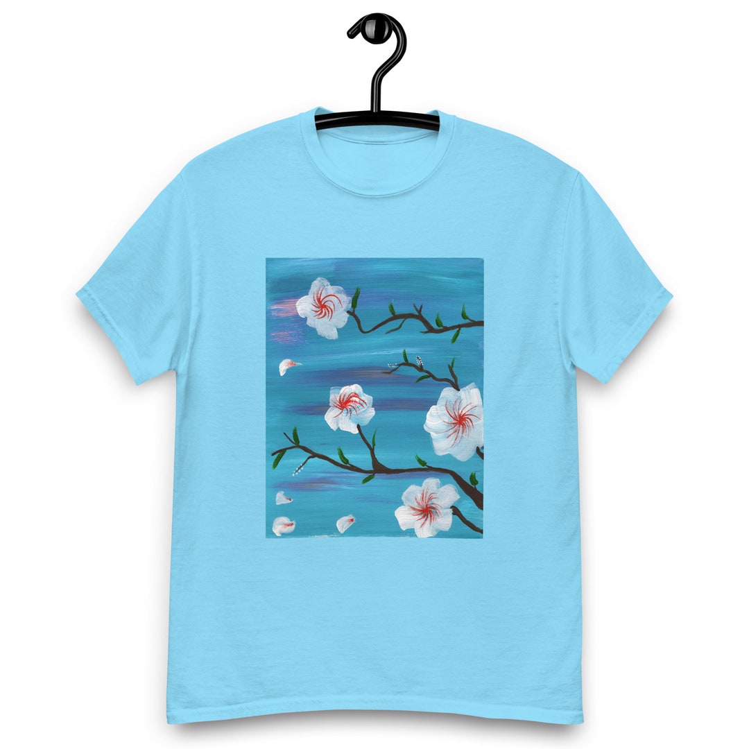 Floral Print Men's Classic Tee - Etsy
