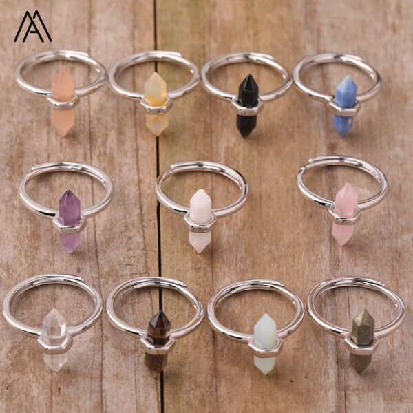 Crystal Point Ring - Etsy