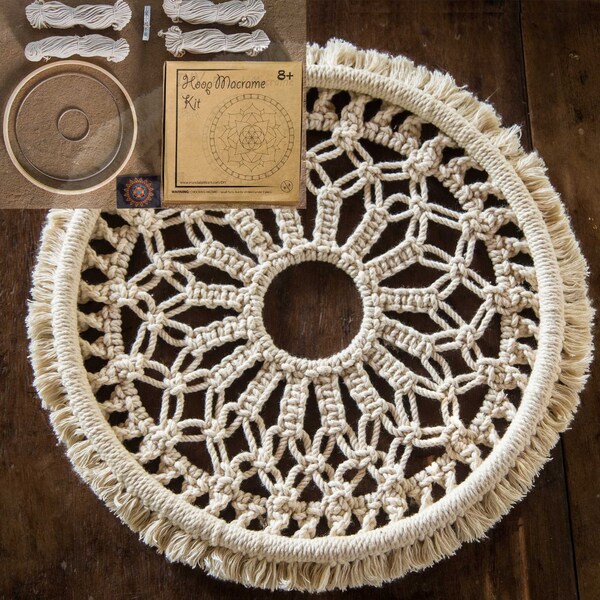 Round Macrame Wall Hanging - Etsy