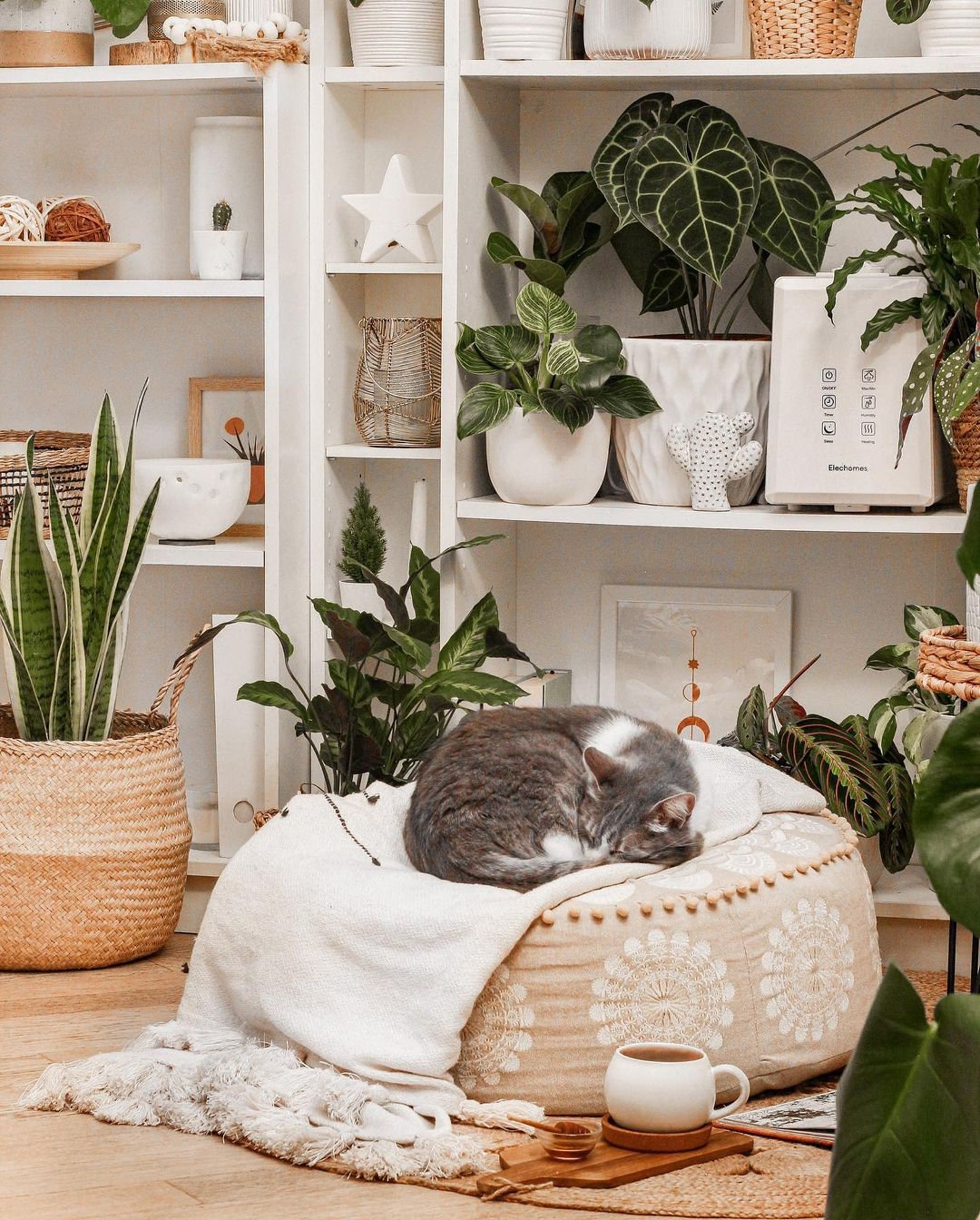 Bohemian Pouf Ottoman Cover Room Décor Pouffe for Meditation - Etsy