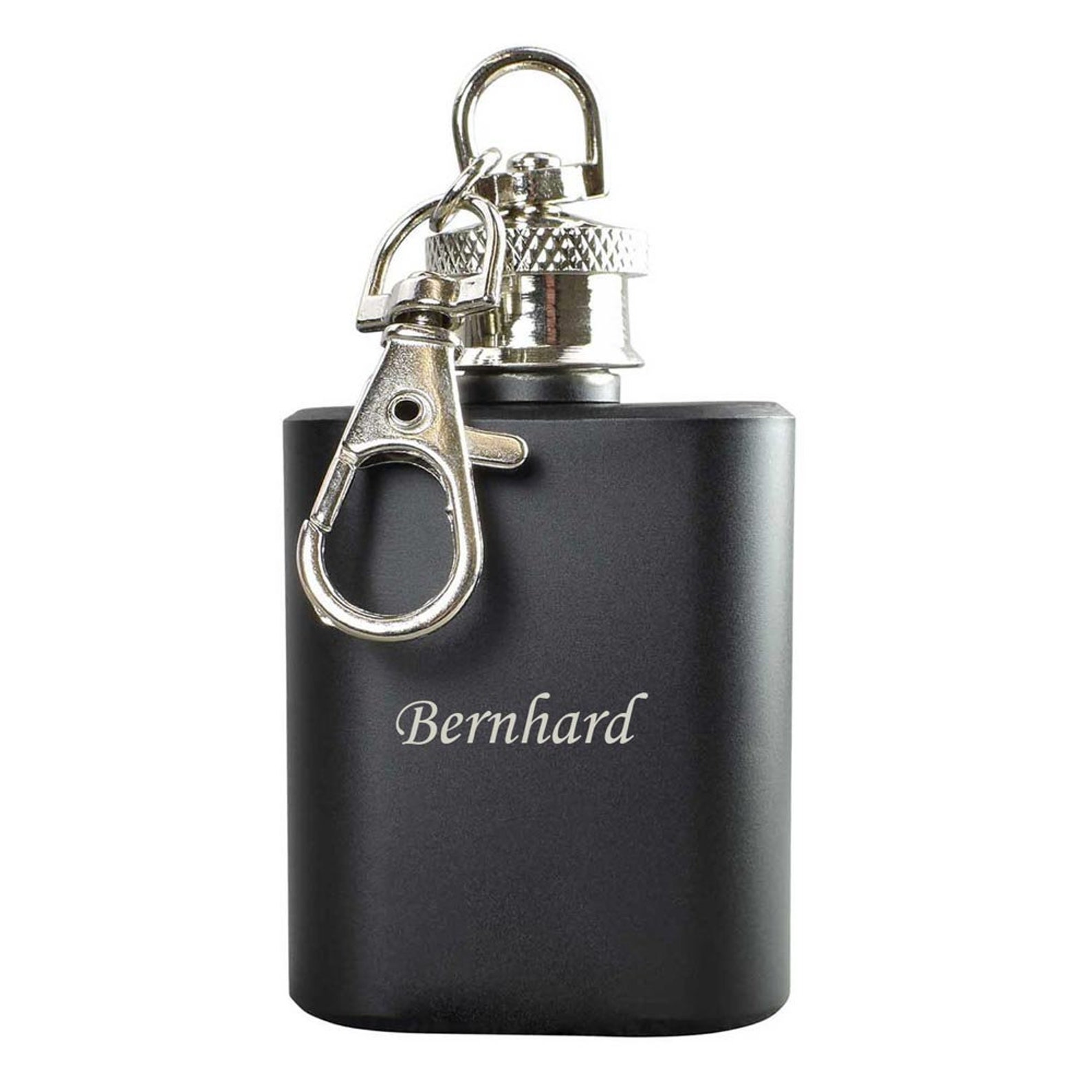 Personalized Mini Flask With Engraving in Blue, Pink, Red or Silver ...