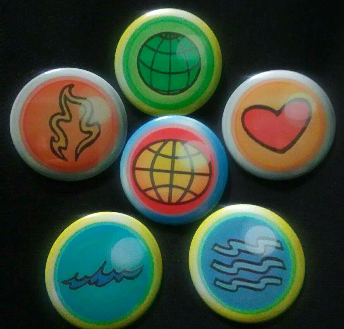 Captain Planet And The Planeteers Rings