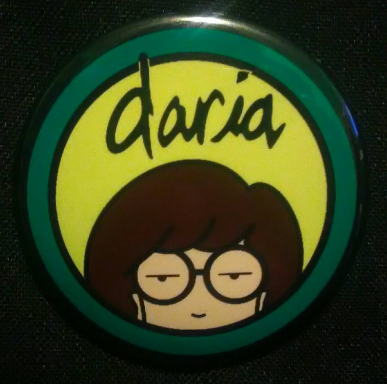 Daria and Friends Set single Purchase or Set of 5 Buttons | Etsy
