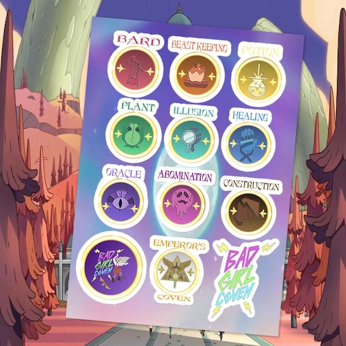 Amity Blight Vinyl Sticker the Owl House Season 3 Thanks - Etsy