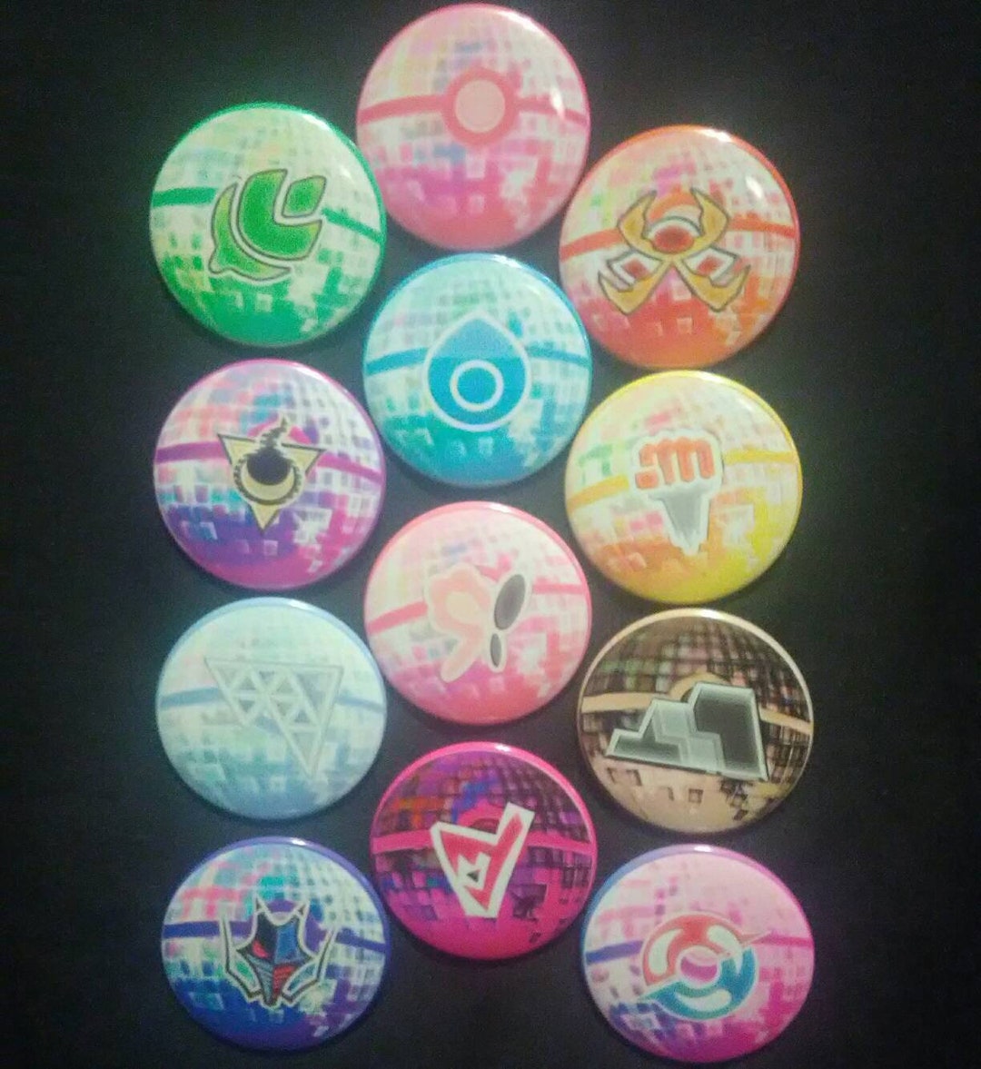 Pokemon Sword and Sheild Galar Region Gym Logos single - Etsy