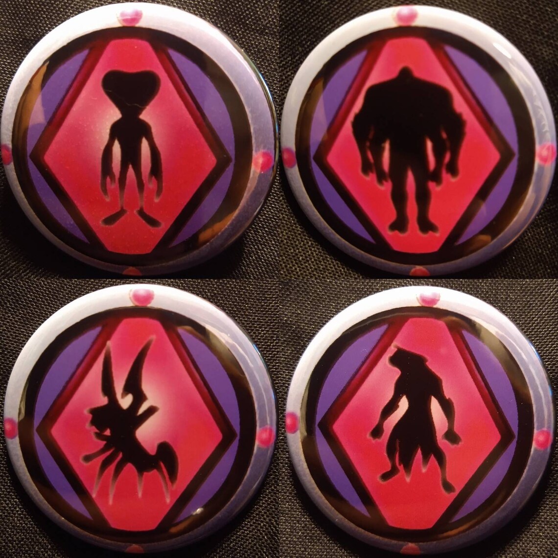 Ben 10 Gwen's Pink Omnitrix Aliens Set Compra única o | Etsy España