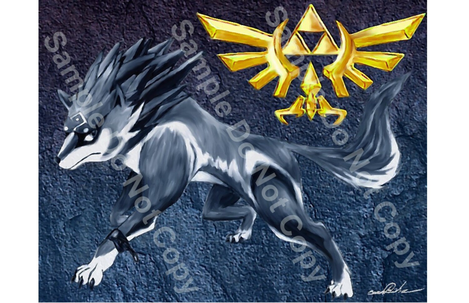 Chibi Wolf Link Twilight Princess