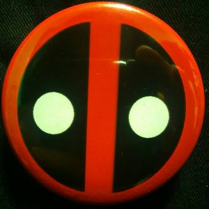 Deadpool single Purchase or Set of 5 Buttons Pinback 1.5 or - Etsy