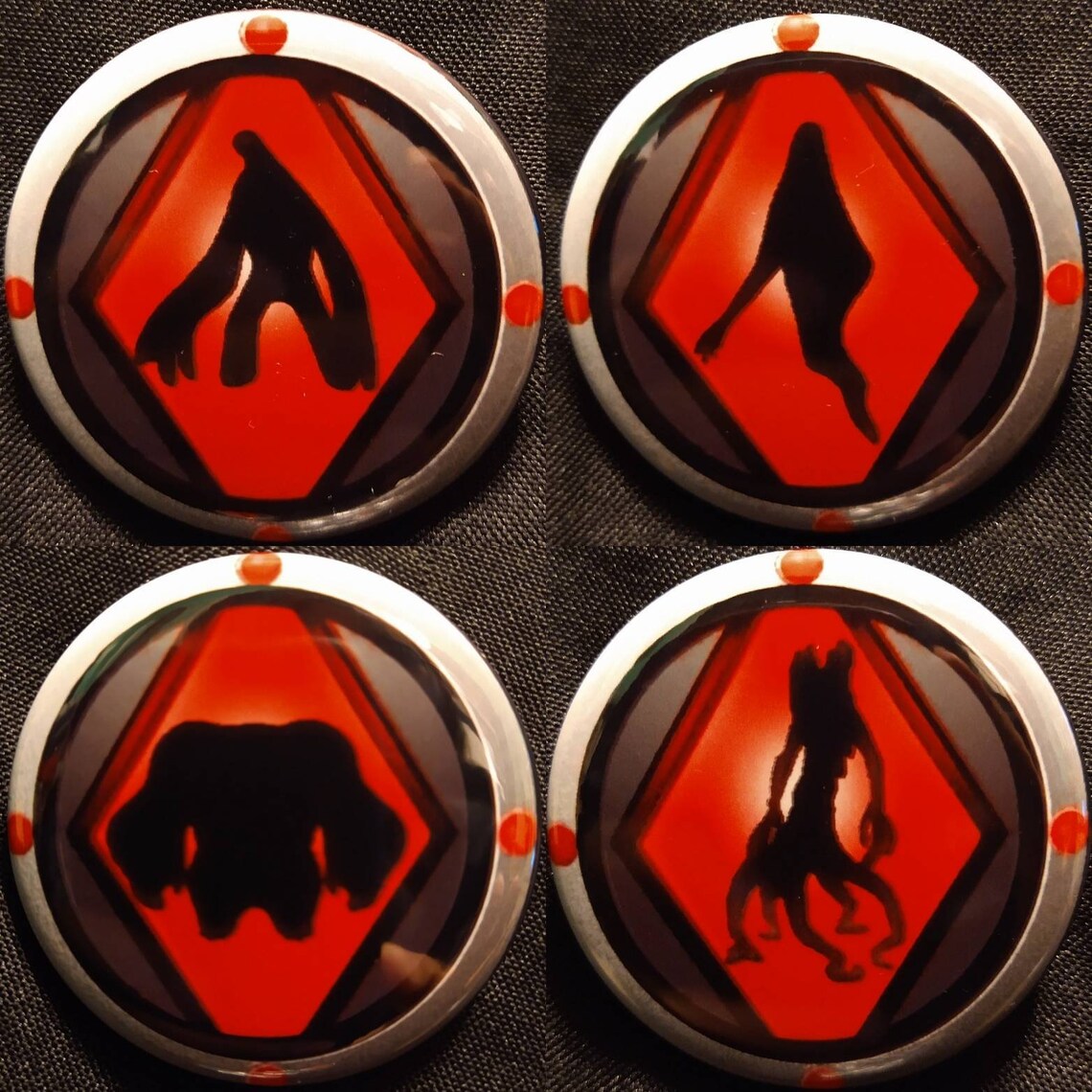 Ben 10 Red Omnitrix Aliens SetSingle Purchase or Set of 20 | Etsy