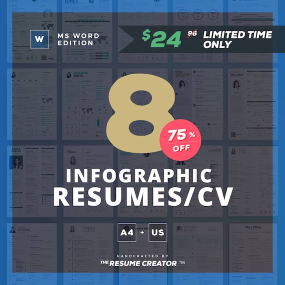 Infographic Resume Template Word
