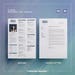Clean Resume/cv "paula" | Word and Indesign Template | Professional and ...