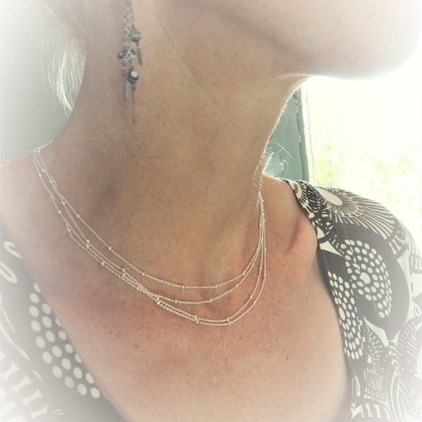 Collier multirang - Etsy France