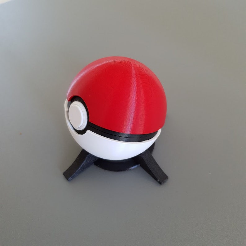 Pokeball Replica - Functioning Button Release Lid - Etsy