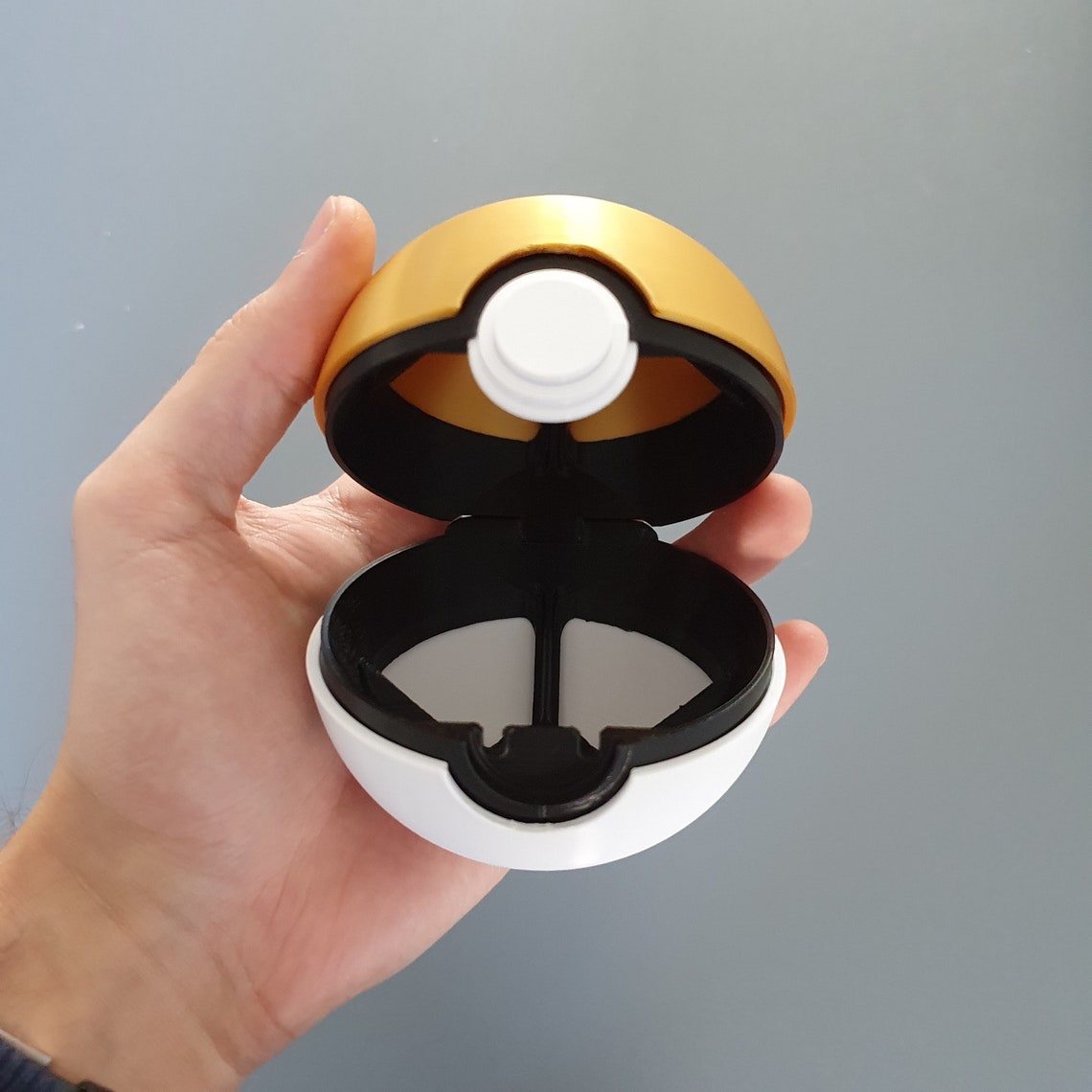 GS Pokeball Replica Functioning Button Release Lid - Etsy UK
