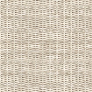 Rattan Weave Look, White Wash, Wallpaper - Etsy