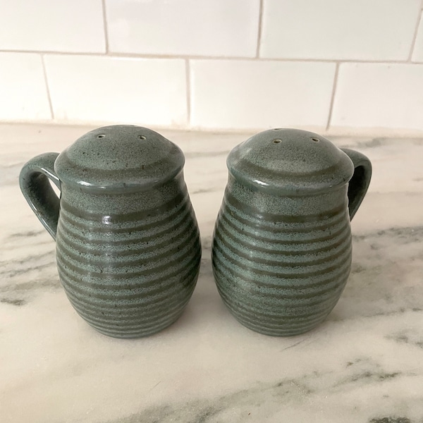 Salt and Pepper Shakers Ceramic - Etsy