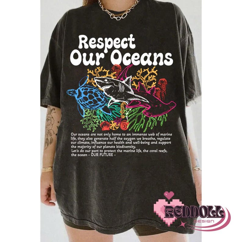 Respect Our Oceans Png, Shark Png, Save the Ocean Png, Respect the ...