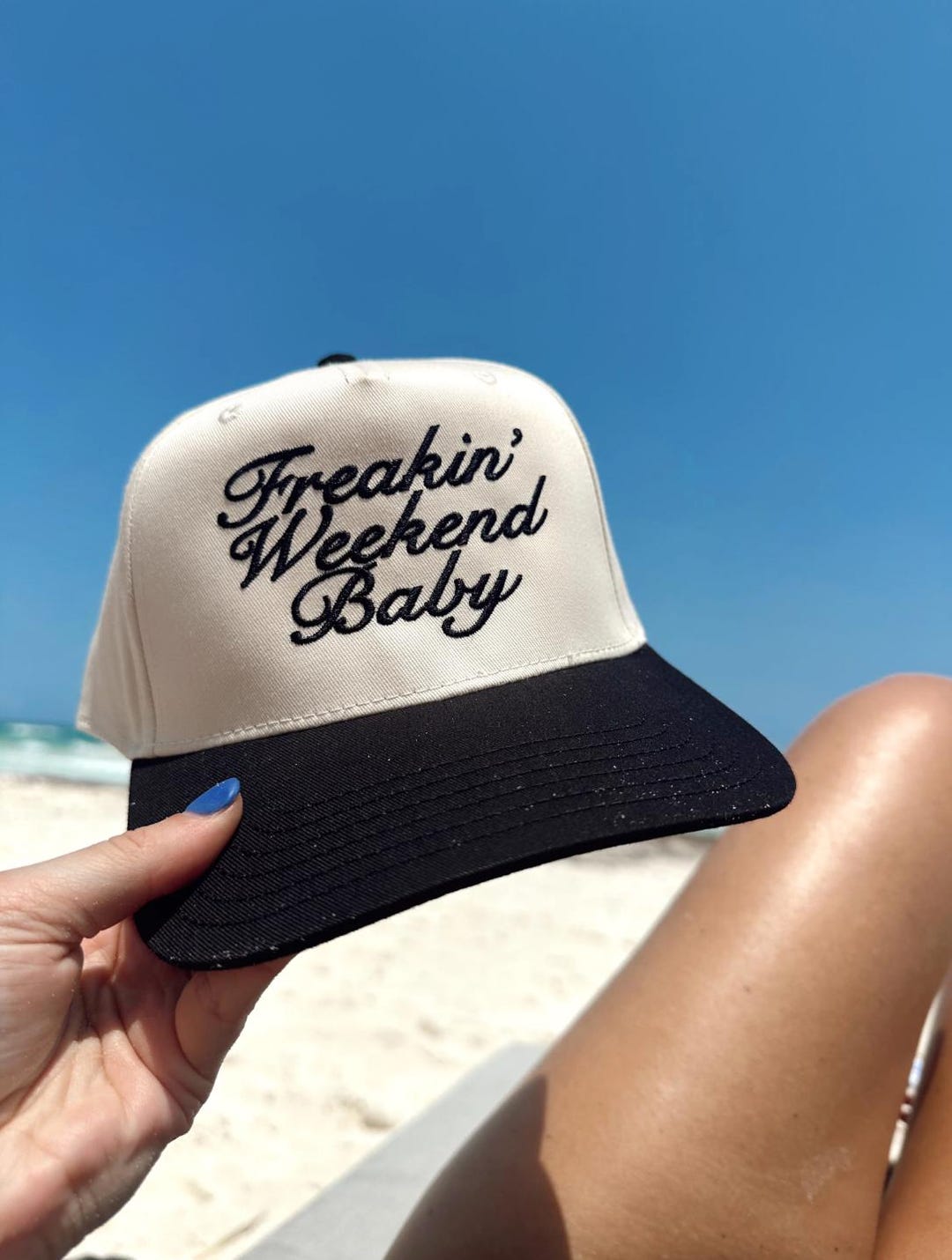 Freakin' Weekend Baby Embroidered Classic Dad Hat, Freakin' Weekend ...