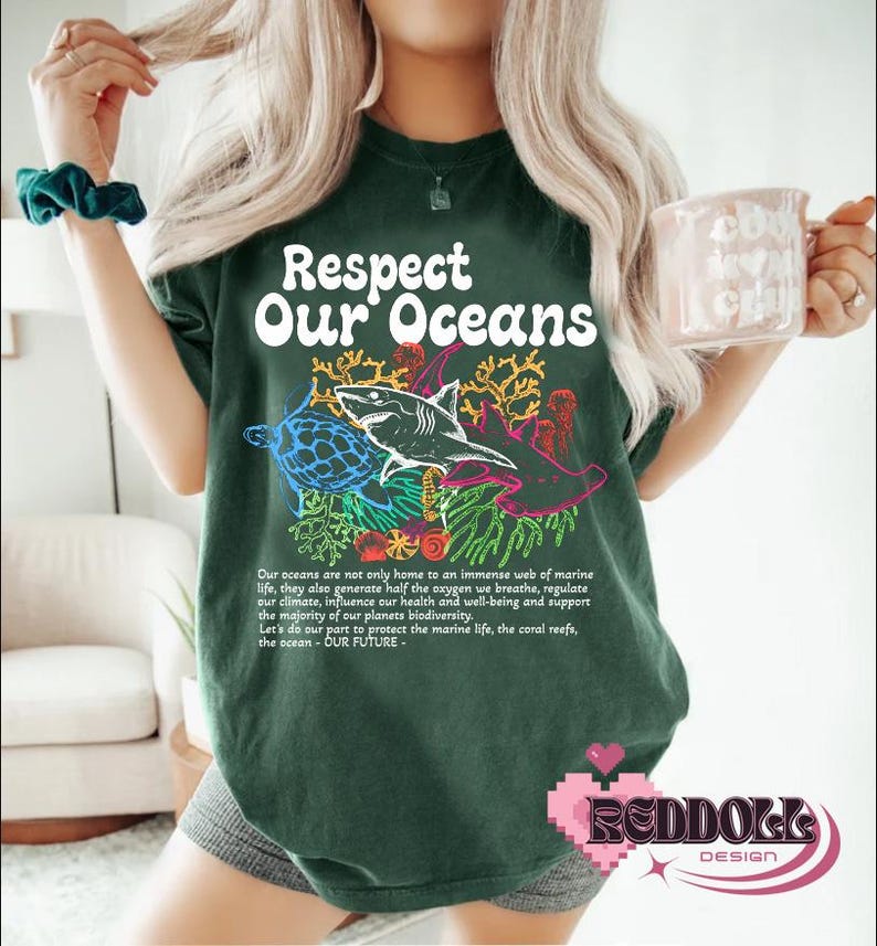 Respect Our Oceans Png, Shark Png, Save the Ocean Png, Respect the ...