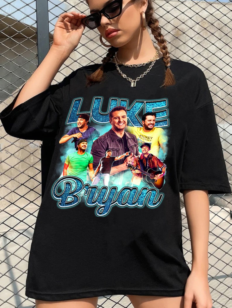 Retro Luke Bryan Png, Vintage 90s Luke Bryan Png, Luke Bryan Tee, Luke ...