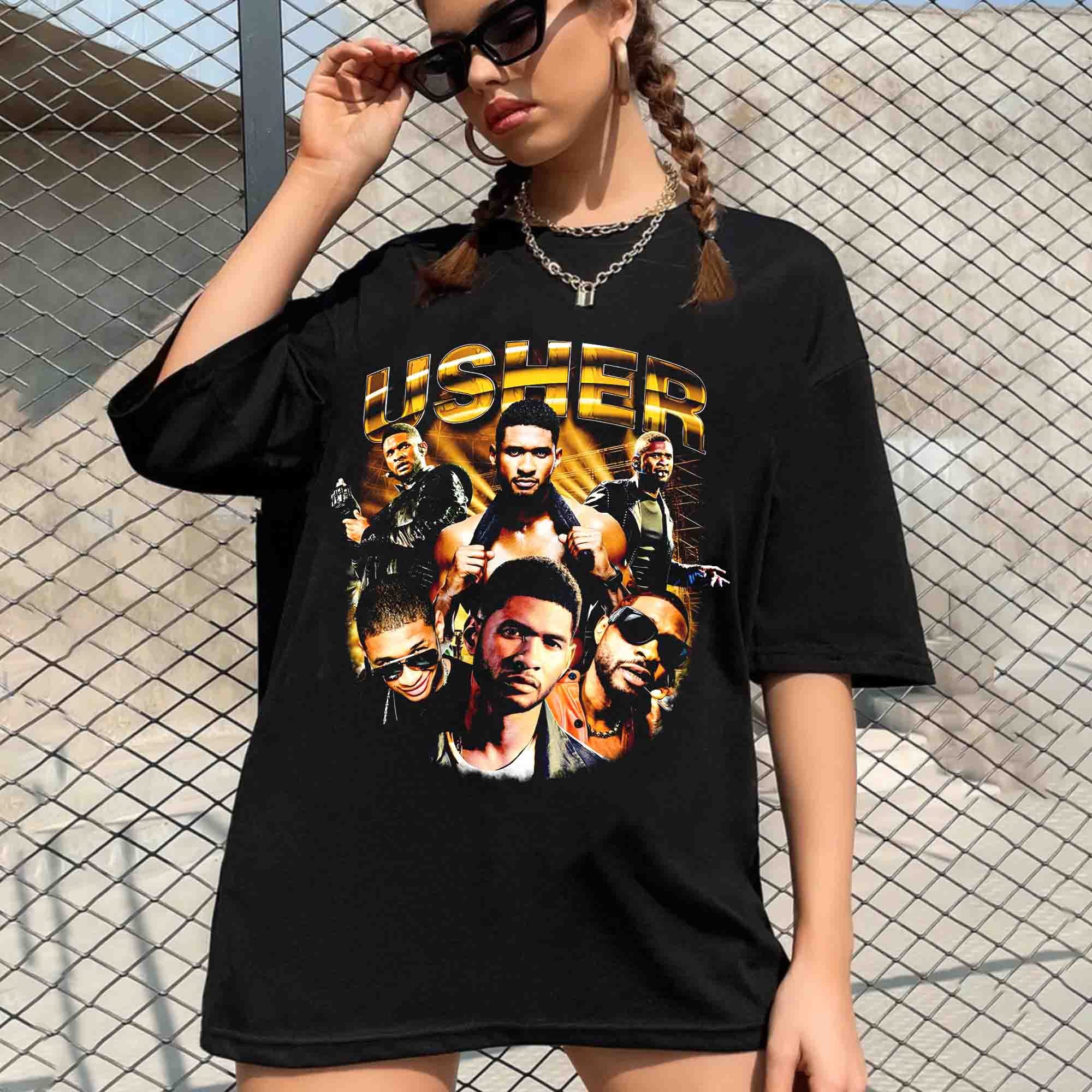 Retro Usher Png, Usher Fan Png, Usher Png, Vintage 90s Usher Png, Usher ...