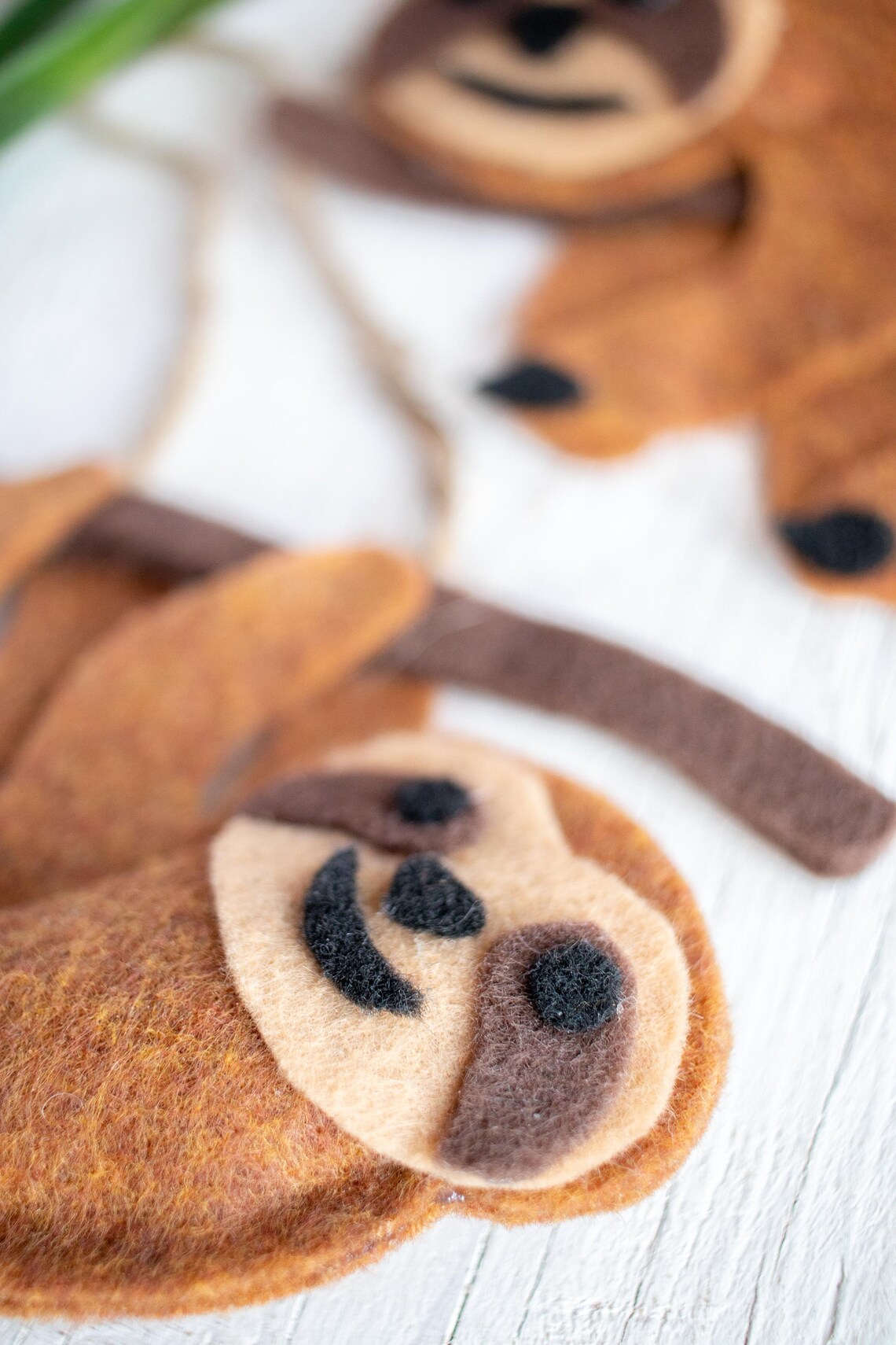 Sloth Felt Ornament Pattern SVG PDF PNG Digital Cut File - Etsy Canada