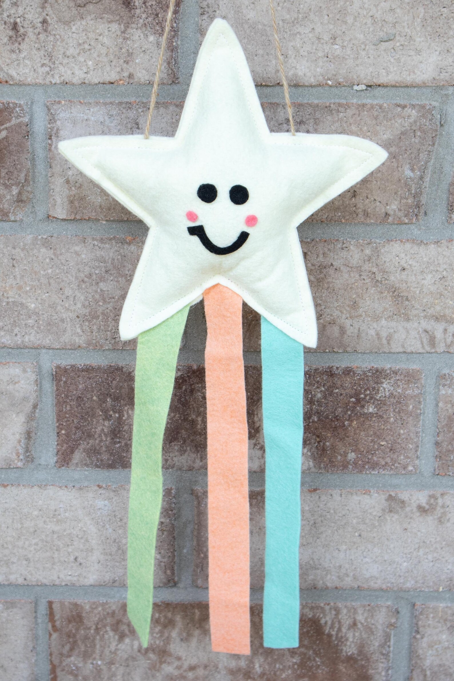 Felt Star Wall Hanging; SVG PDF Digital Cut File; Printable Sewing ...