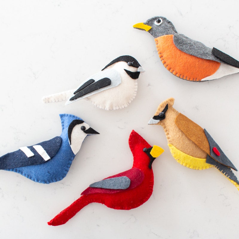 Felt Bird Pattern - Etsy