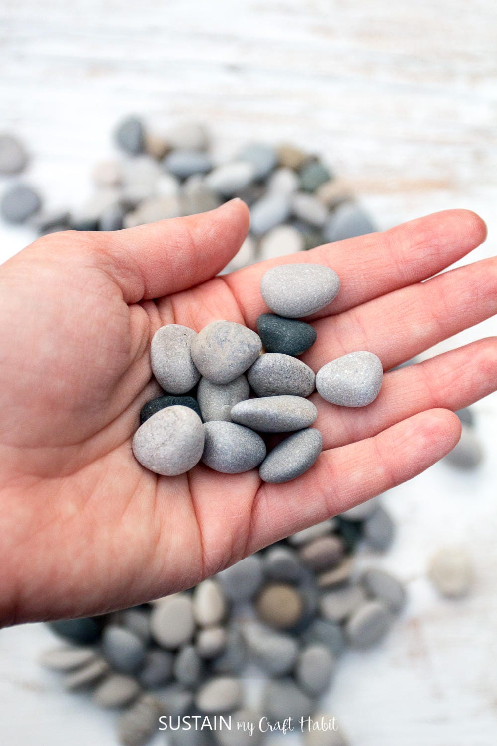 Mini Beach Pebbles (200), Bulk Stones, Nature Crafts, Rock Craft ...