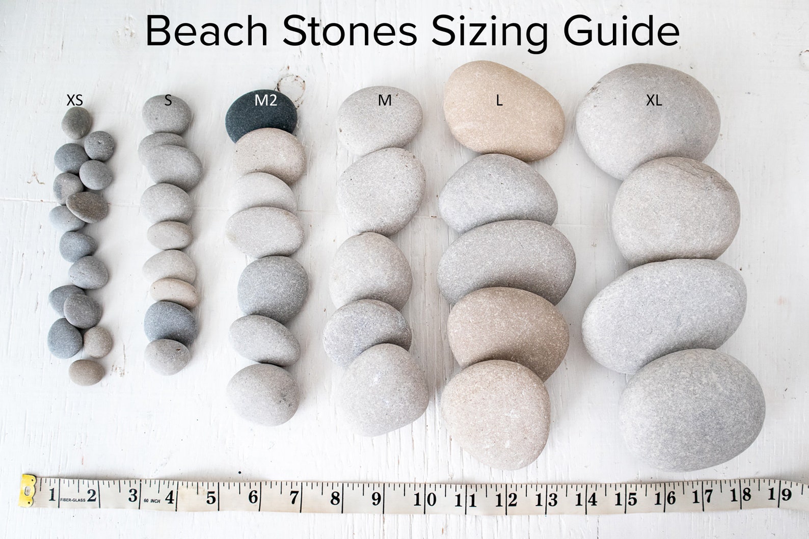 Extra Large Smooth Rocks 10, Beach Stones, Nature Crafts, Rocks for ...