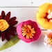 Felt Flower PATTERNS Template 3; 5 No-sew Felt or Paper Flowers ...
