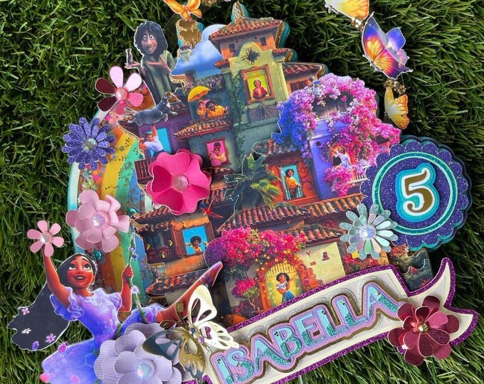 Encanto CakeTopper , Encanto Theme party, Encanto Topper, Encanto ...