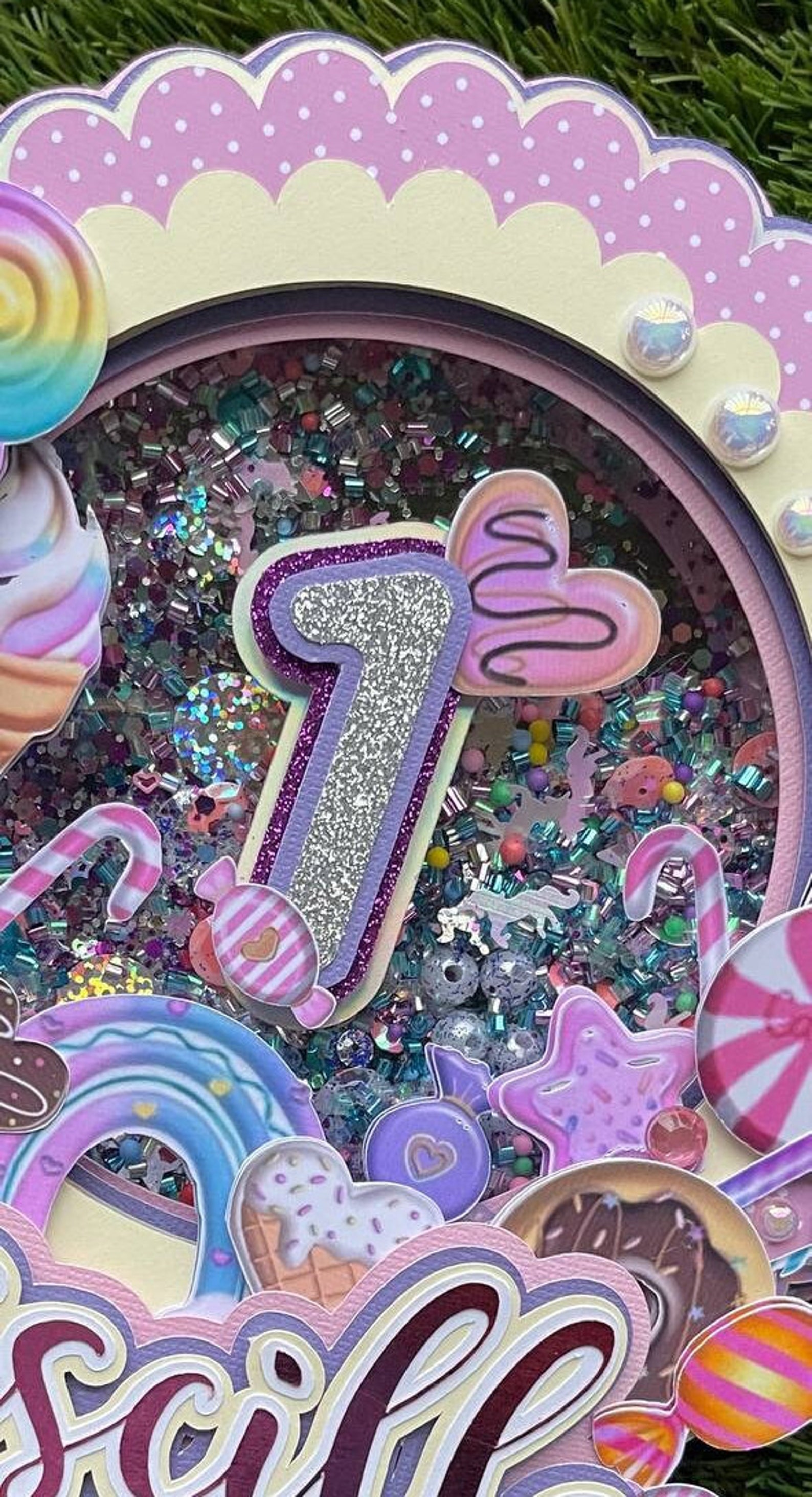 Candy Cake Topper/ Candyland Birthday/ Sweet Birthday Cake Topper ...