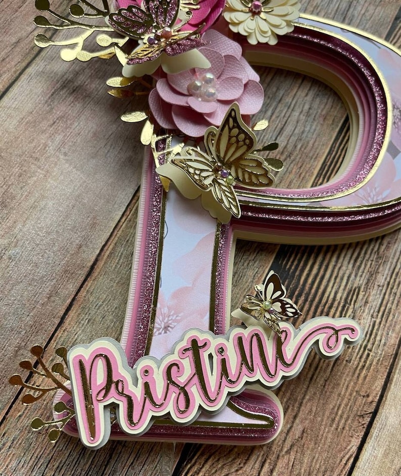 Letter Cake Topper Cake Topper Letter Birthday Cake Topper - Etsy