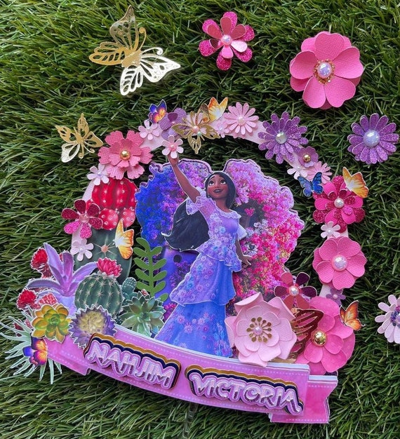 Encanto Cake Topper Isabella Encanto Cake Topper Isabella - Etsy
