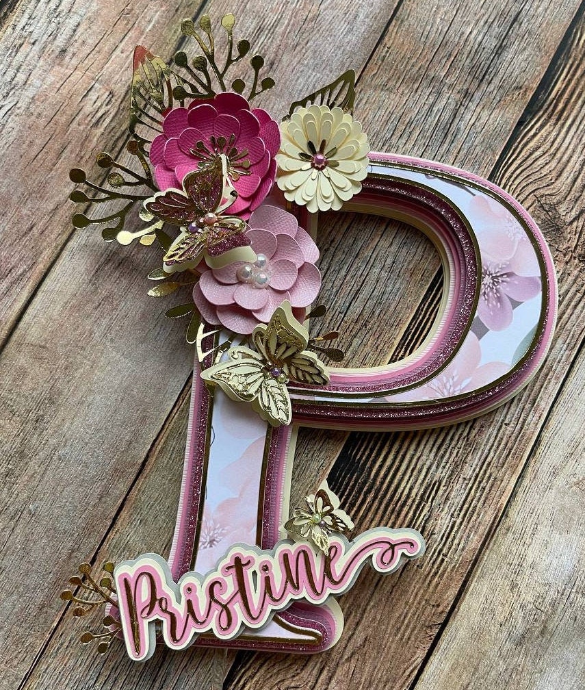 Letter Cake Topper Cake Topper Letter Birthday Cake Topper - Etsy