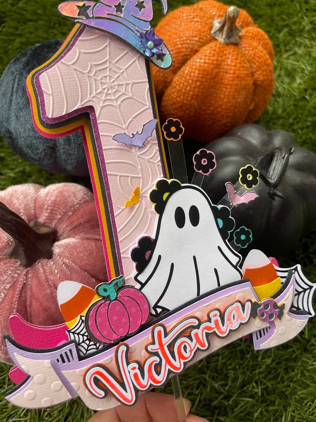 1st Birthday,halloween Cake Topper,birthday Halloween Cake Topper ...