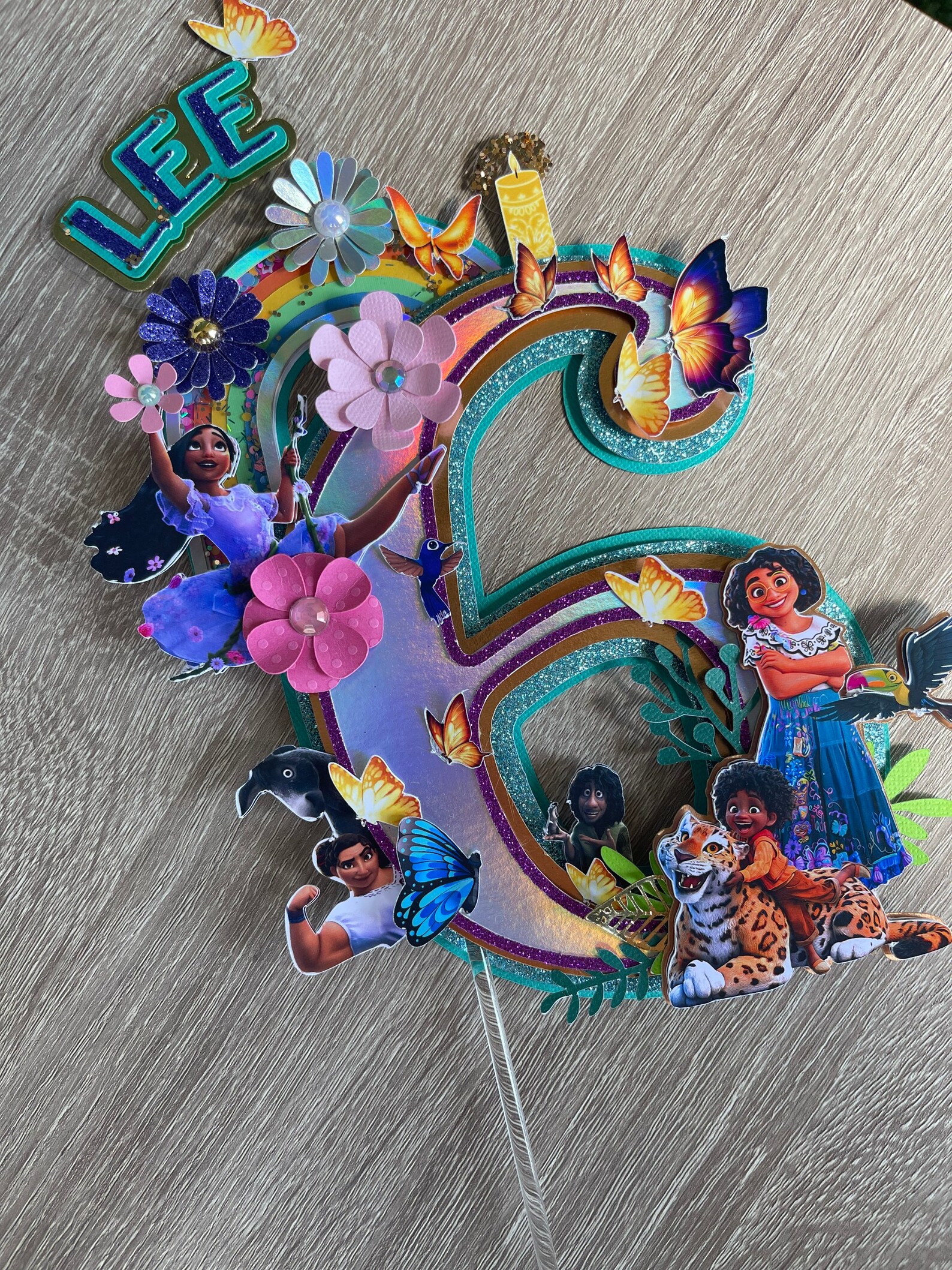 Encanto Cake Topper Encanto Number Topper Encanto Topper - Etsy Israel