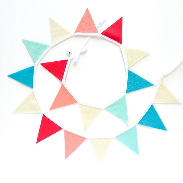 Mint Bunting - Etsy