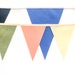 LARGE Custom Color Bunting Banner, Felt Triangle Garland, Custom ...
