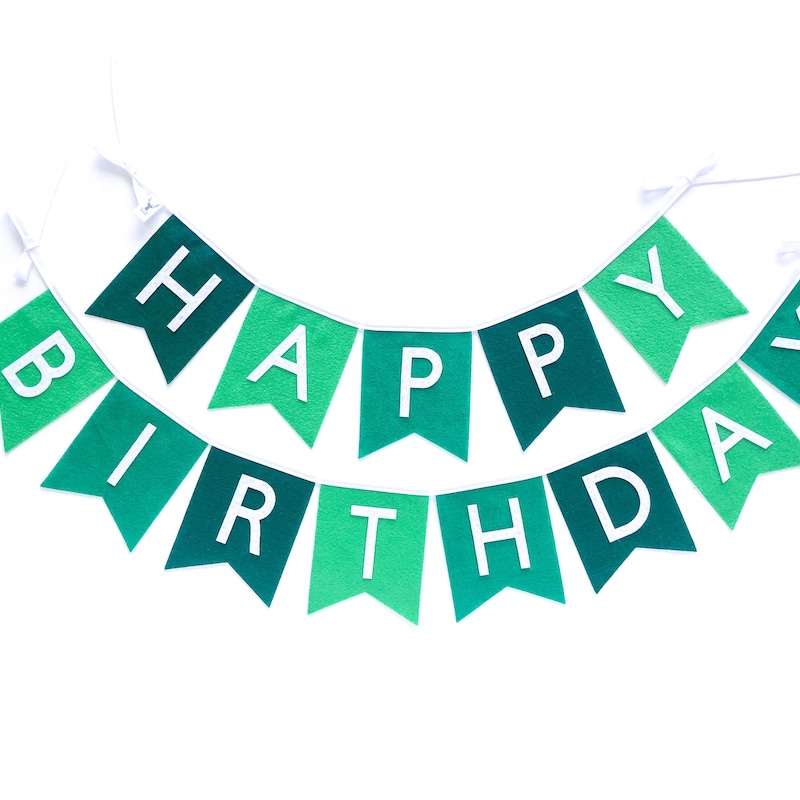 Birthday Bunting - Etsy