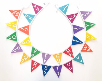 Classroom Alphabet Banner - Etsy