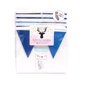 Custom Color Bunting, 5 Inch Flags, Banner, Garland, Flags, Multi Color ...