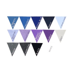 Custom Waving Hand Flag, Triangle Pennant Flag Party Favors, Solid ...