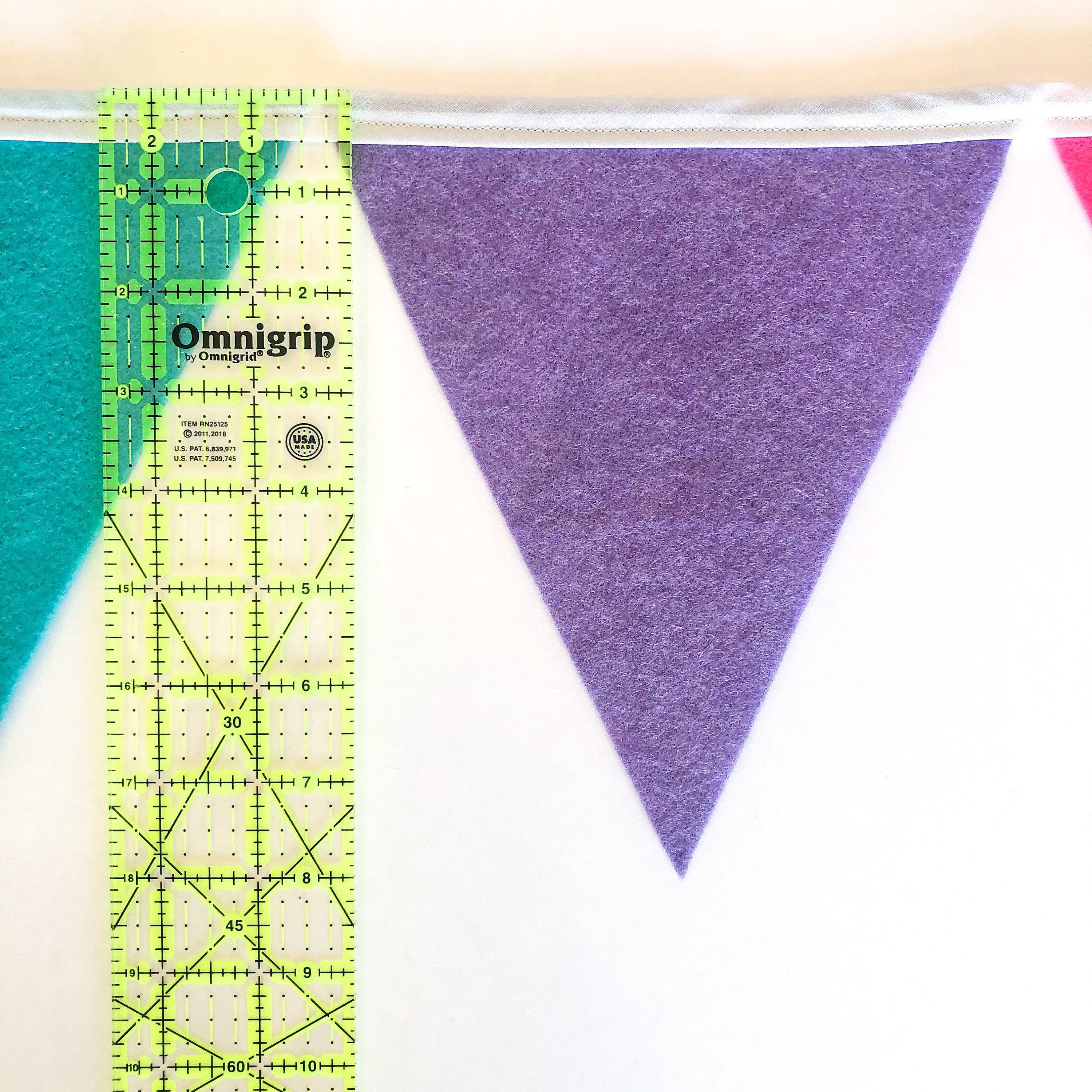 Custom Color Bunting, 8 Inch Flags, Banner, Garland, Flags, Multi Color ...