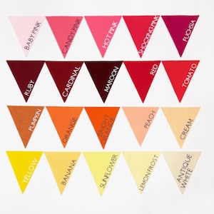 Custom Mini Pennant, Waving Hand Flag, Small Triangle Pennant Flag ...