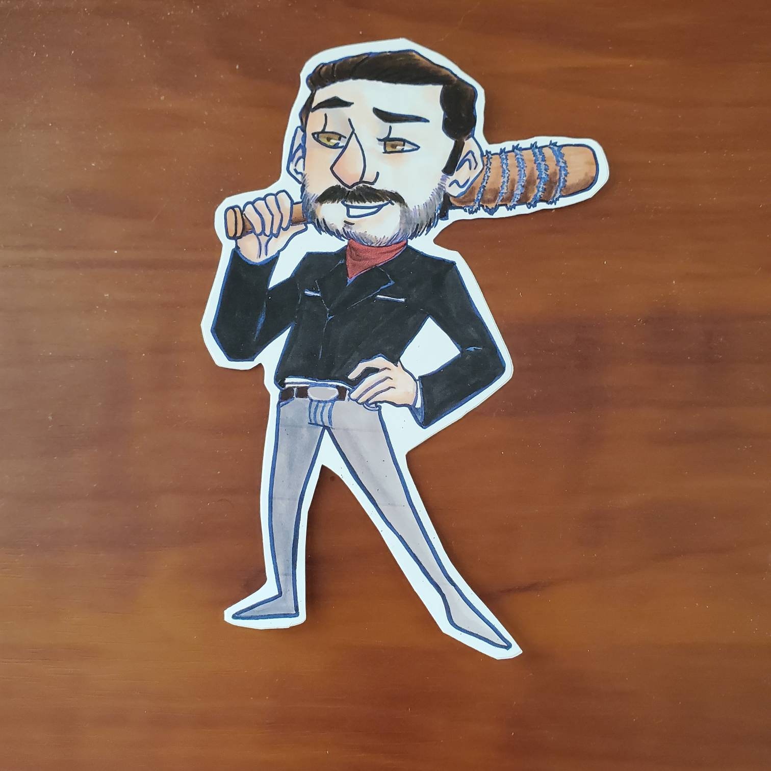 Twd Full Body Stickers Etsy