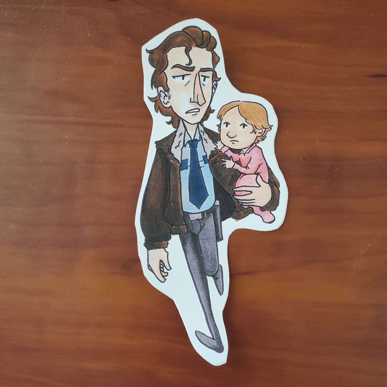 Twd Full Body Stickers Etsy