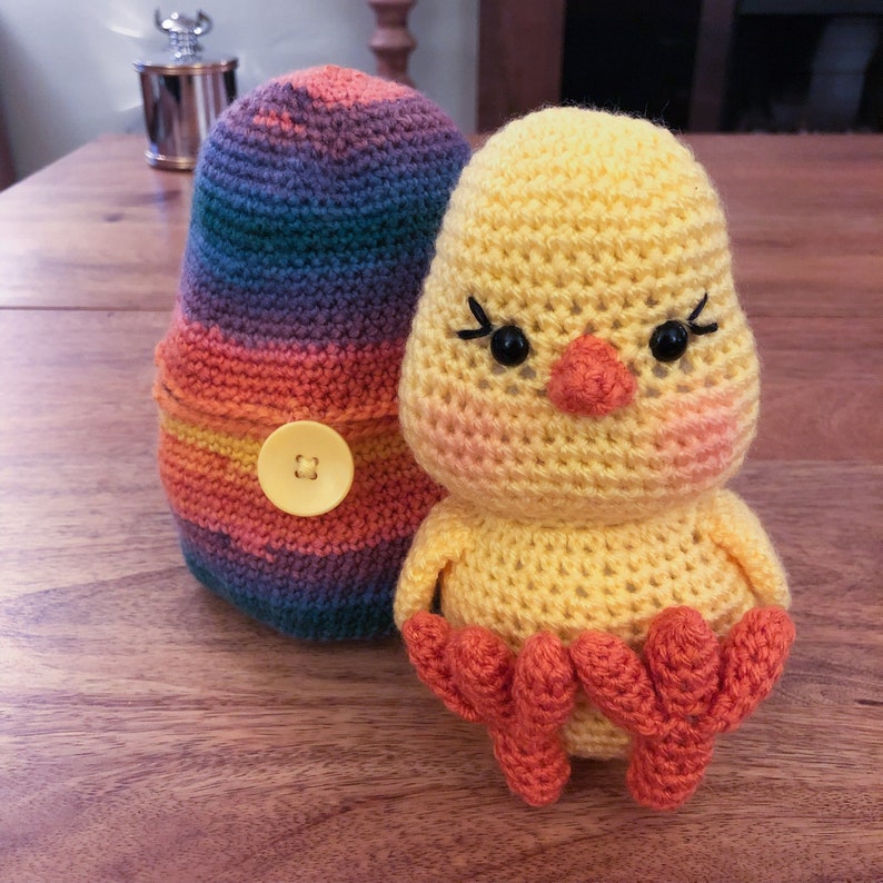 Amigurumi Easter Chick Pattern Crochet Easter Chick Pattern - Etsy
